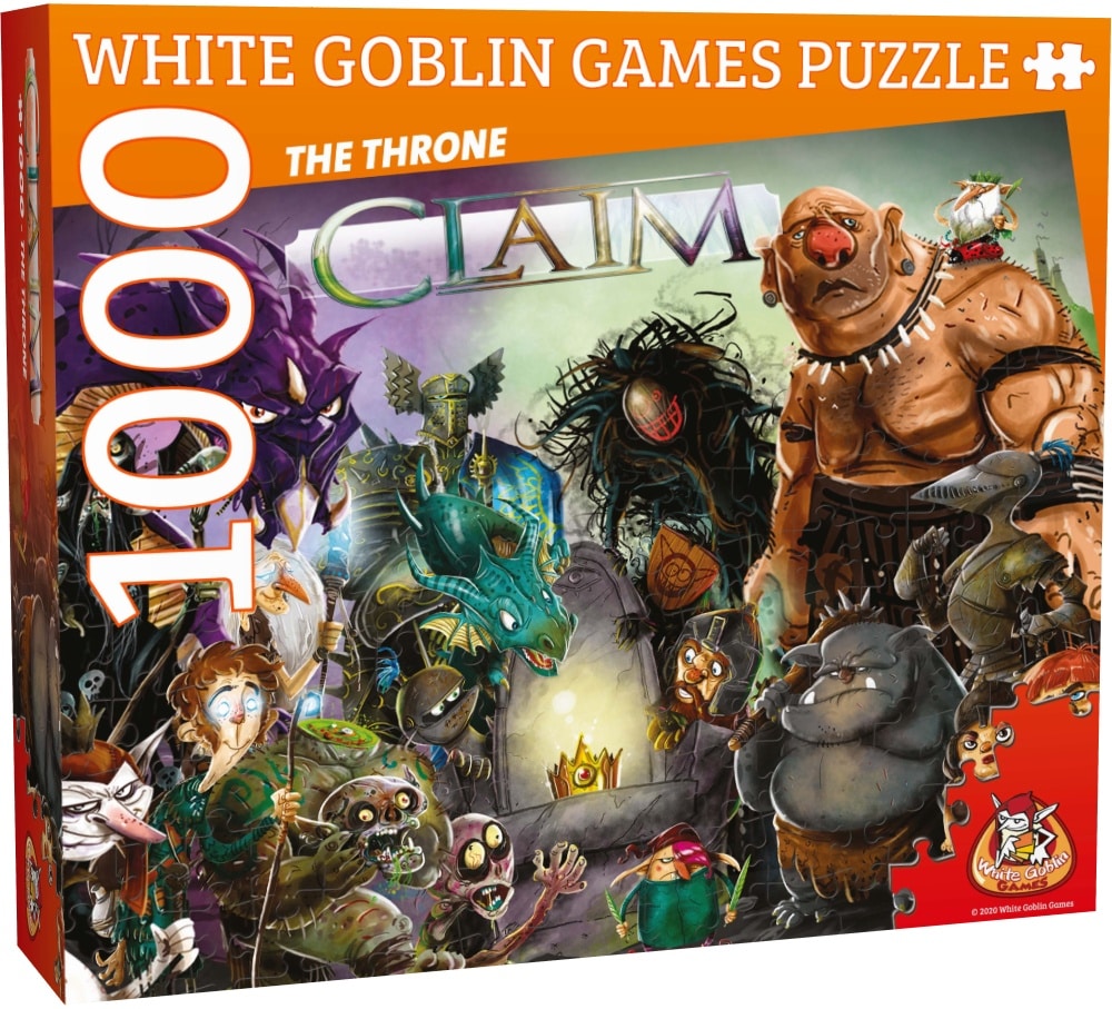 Claim Puzzle: The Throne - Meeples Distribution